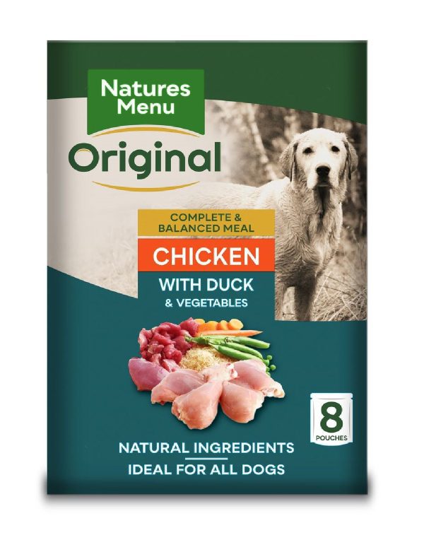 Natures Menu Adult Dog Chicken & Duck 8 x 300g - HugglePets