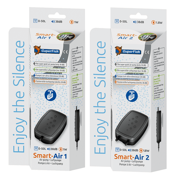 SuperFish Air-Flow Pump - for Aquarium Use - HugglePets