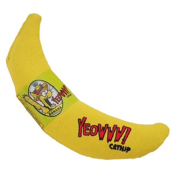Yeowww Banana with Catnip - Cat Toys - HugglePets